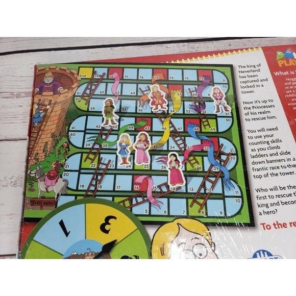 Unlisted | Other | Noggin Playground Princess Snakes And Ladders Board ...